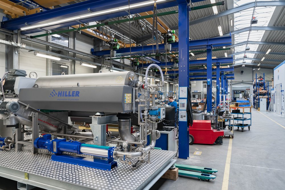 Clear water with Hiller centrifuges - WFL