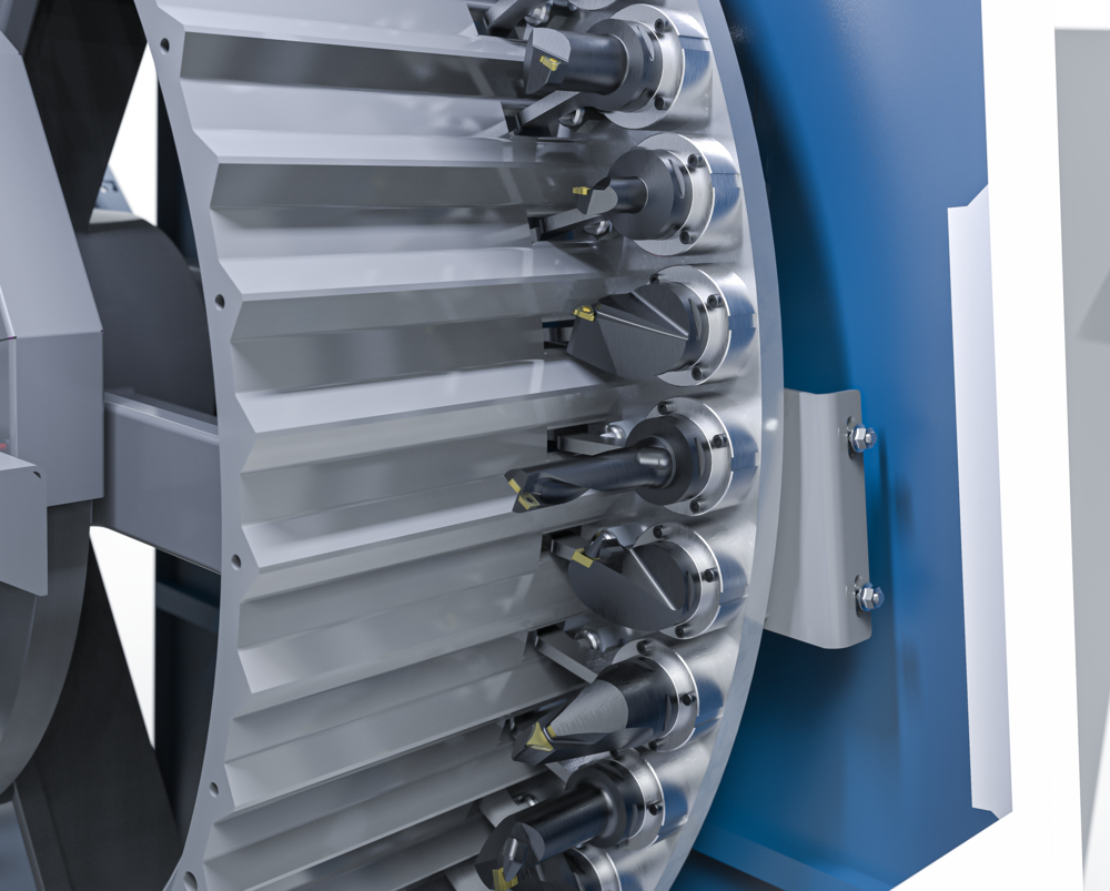 T series – slant bed turning machines - WFL